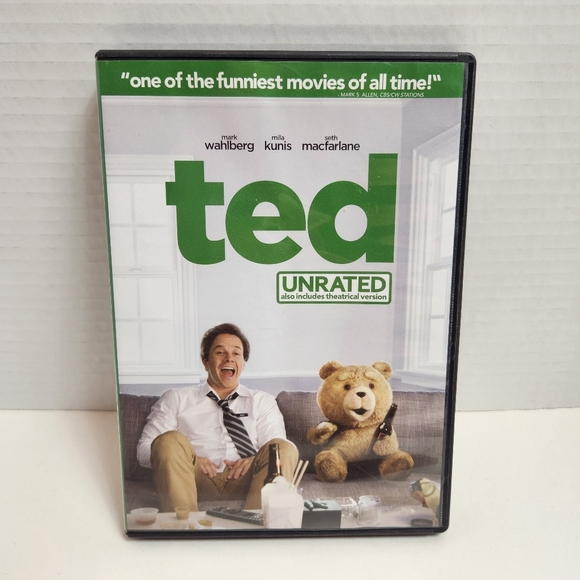 Universal | Media | Ted Dvd Unrated Version Mark Walhberg Mila Kunis ...